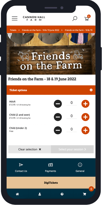 Ticketing Software for Farm Parks | DigiTickets Ticketing System