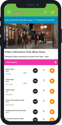 Ticket Software for Theme Parks | Ticketing System