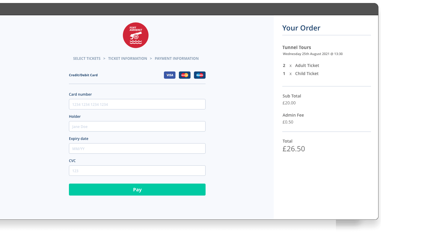 Payment Services - Online Payment Solutions for the leisure industry