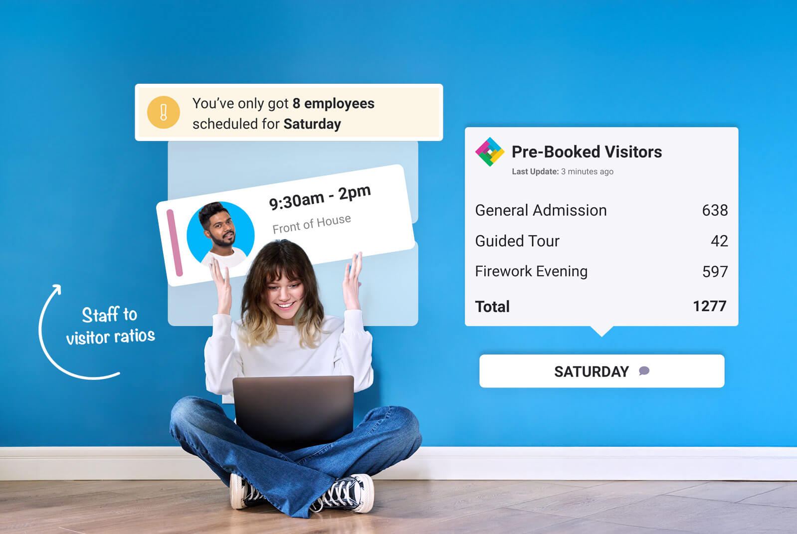 Looking to integrate your ticketing and staff scheduling system?